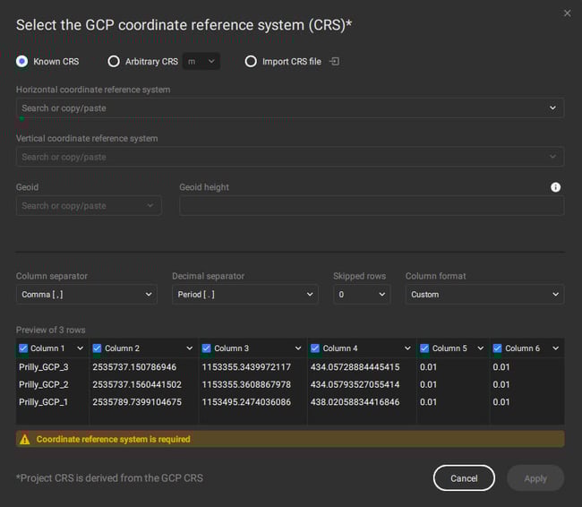 How to import tie point files (GCPs and Checkpoints) - PIX4Dmatic